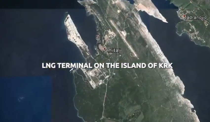 Njemačka analiza LNG terminala na otoku Krku
