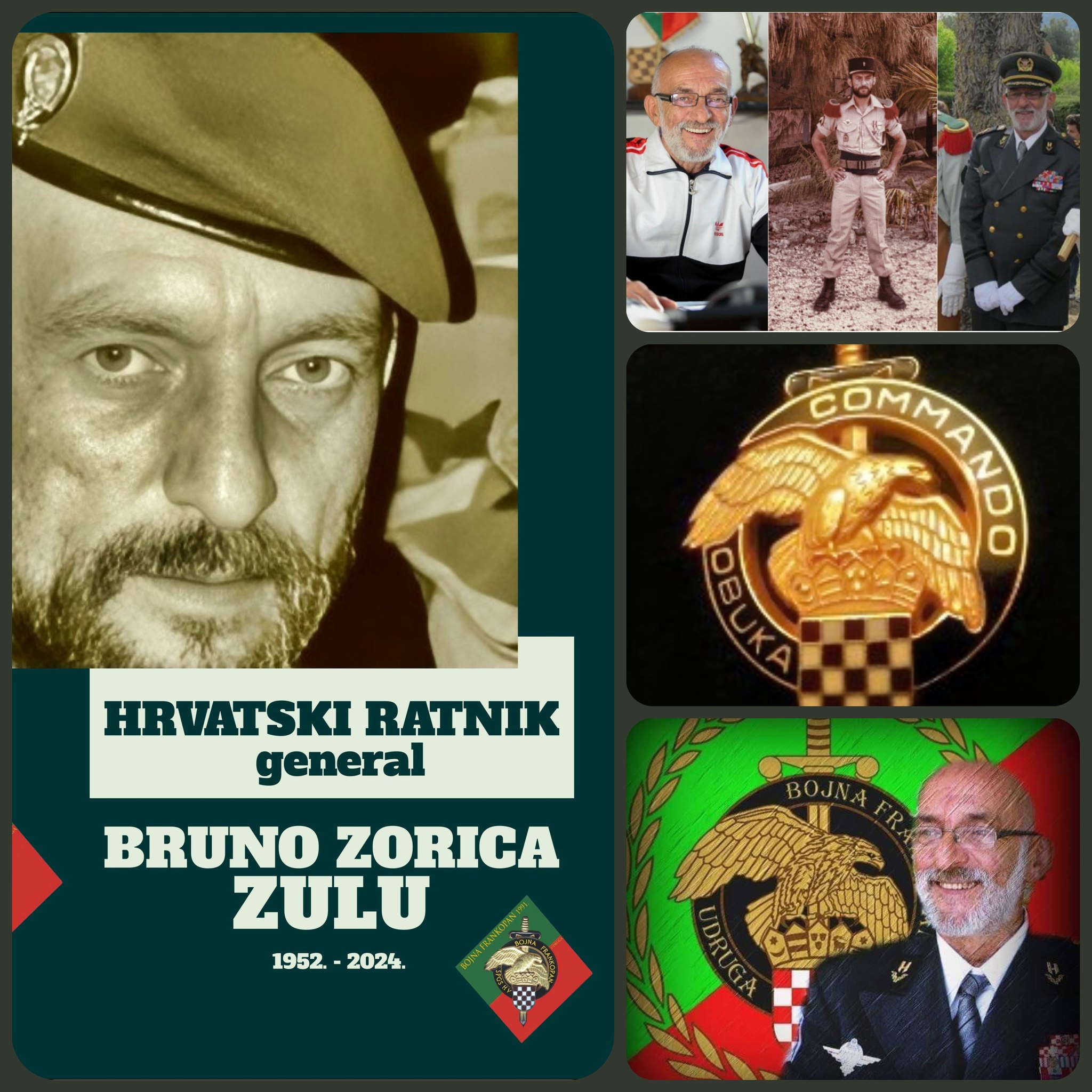 Surov je legionarski život: General Bruno Zorica Zulu morao napustiti Hrvatsku zbog komunista, a ...