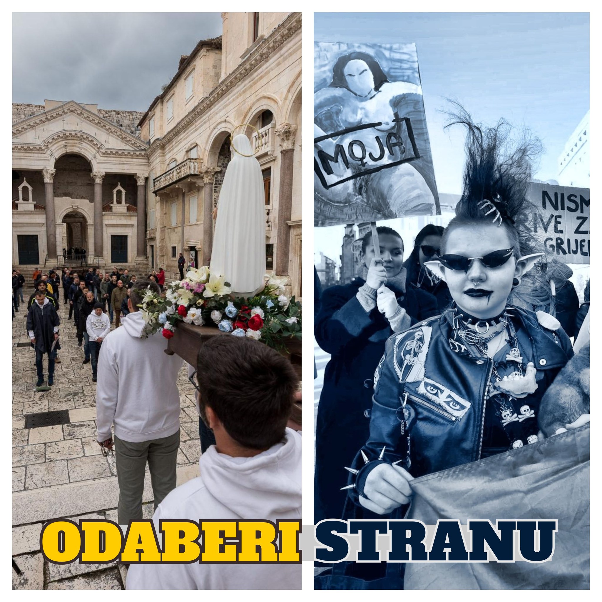 U ovom trenutku jedini tračak slobode, jedini pravi put, kojim bi ...