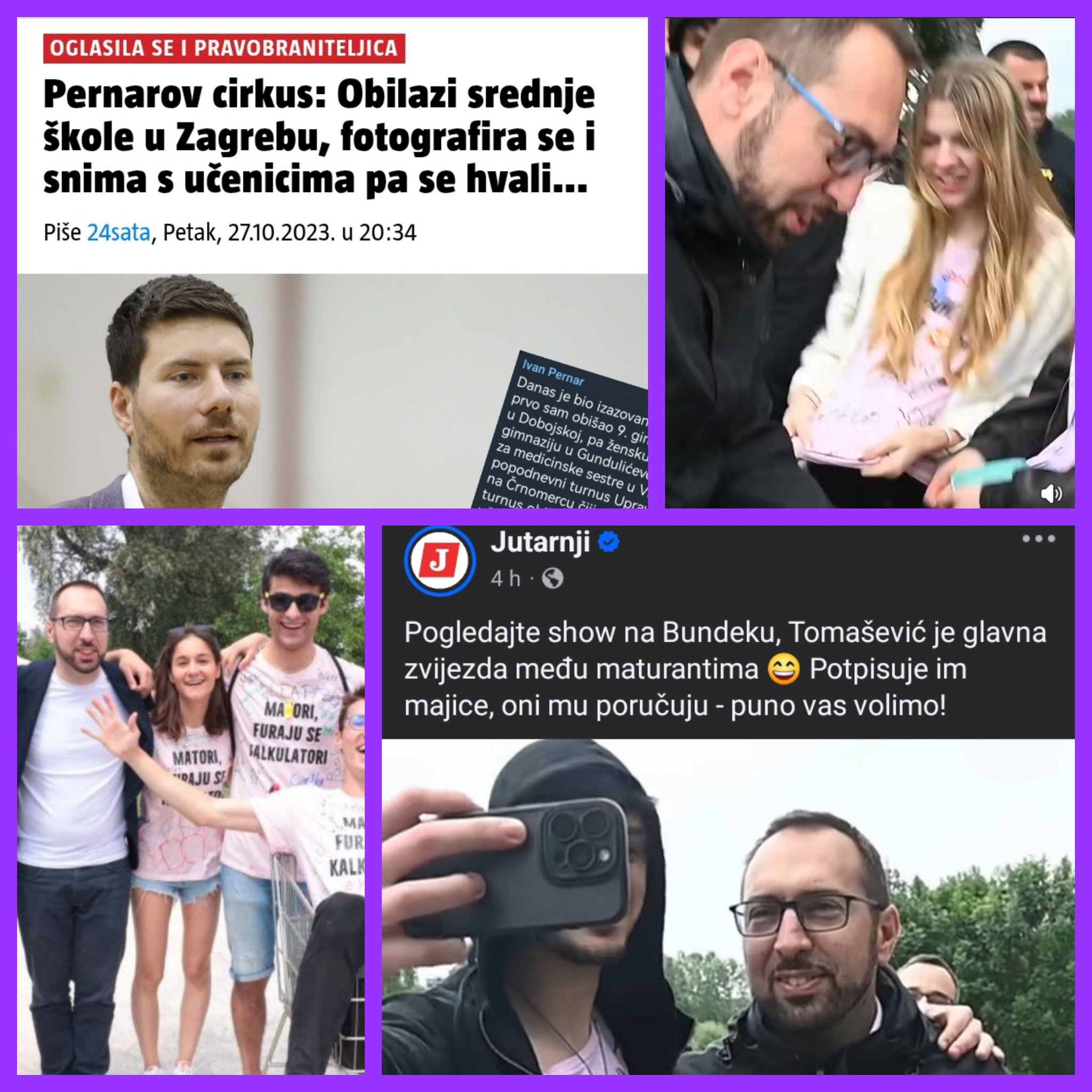 "Pernar je klaun, Tomašević je idol": Medijska pravda na hrvatski način ...